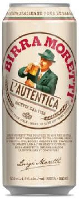 Birra Moretti 24x440ml Cans 4.6% – Randalls Online